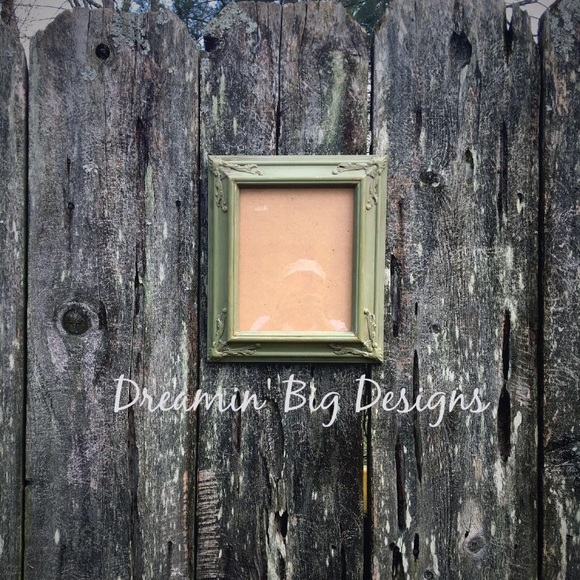 Dreamin’ Big Designs | Accents | Nantucket Green Hand Painted 8x Frame ...